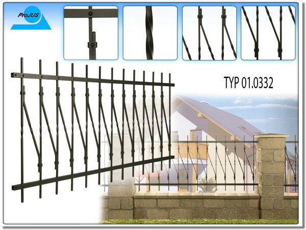 Kovové ploty, kovové oplocení
