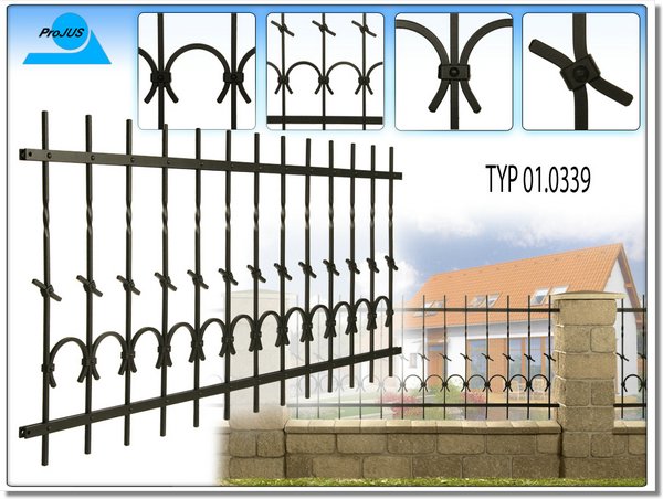 Kovové ploty, kovové oplocení